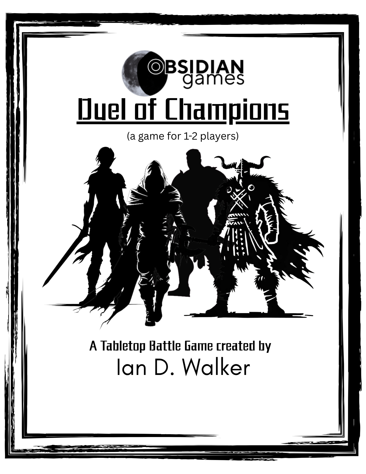 Duel of Champions | Pen & Paper Dueling Battle Game | Solo & 2-Player ...