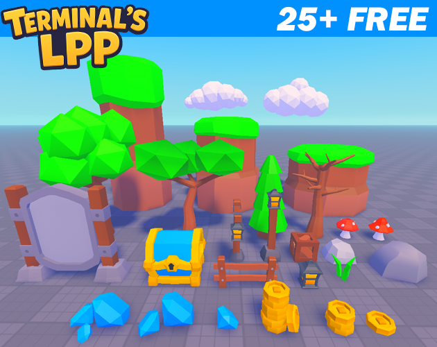 Terminal's Low Poly Asset Pack (Roblox) by iTerminal