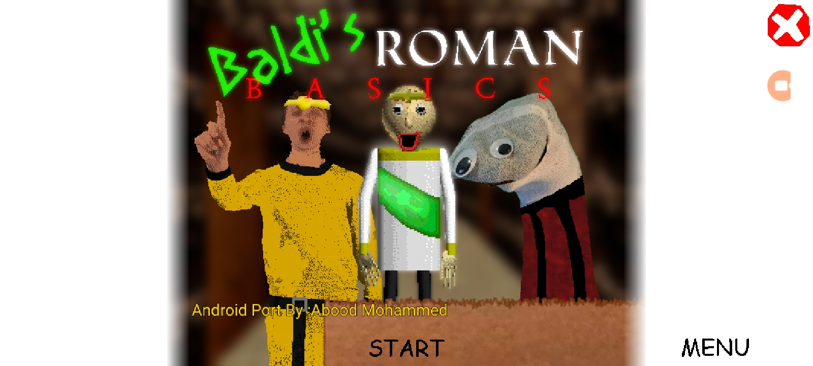 Baldi's Roman Basics Android Port by Abood Mohammed