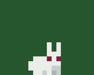 Pixel art Bunny by Burrito