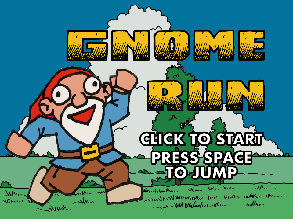 Gnome Run by Stuart Robertson