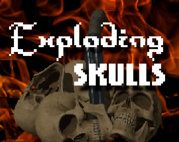 Exploding Skulls by WaterFace