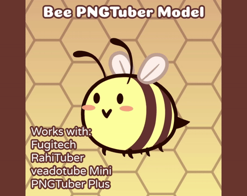 Bee PNGTuber Model by SarahJK