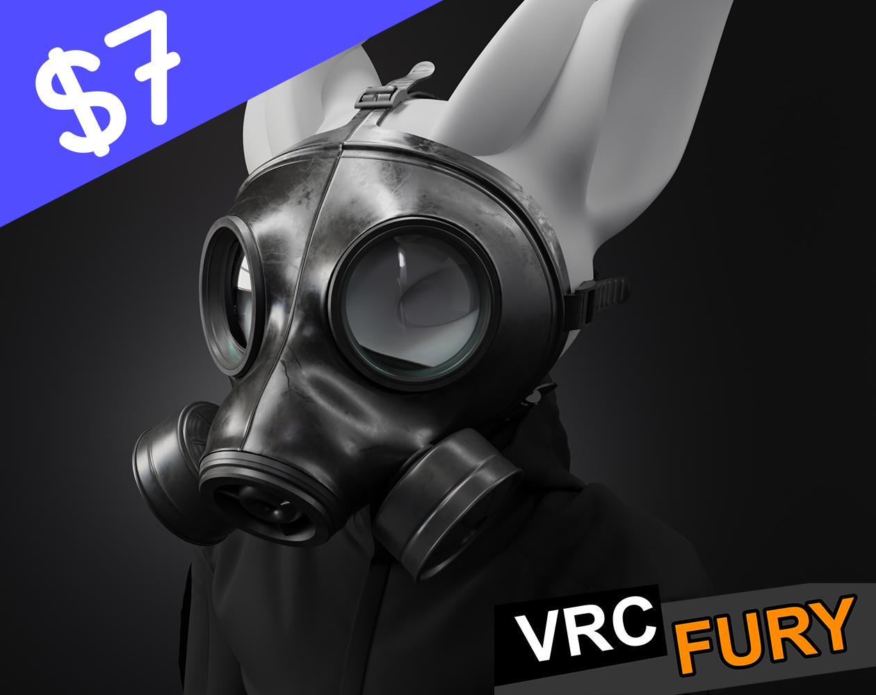 VRChat S10 Gas Mask for the Nardoragon by Sav