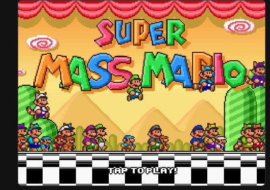 Super Mass Bros (online game) by LuigiCo/DaNotMarioGuy