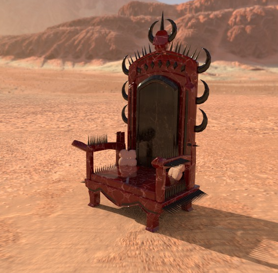 Devil throne by 123_mc