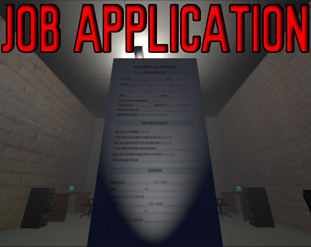 Job Application - Horror Game (PROTOTYPE) by TitanMedia