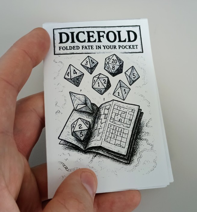 DiceFold -folded dice rolling simulator by Otherwise, Games