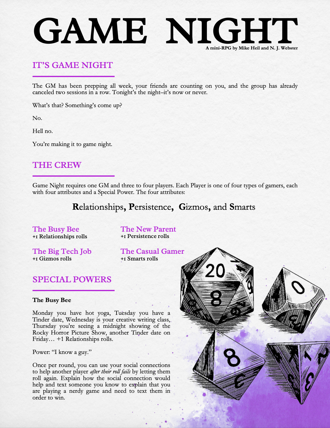 Game Night by Thistle Games