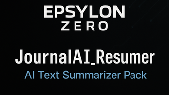 JournalAI_Resumer – Summarize any text with AI by Epsylon Zero