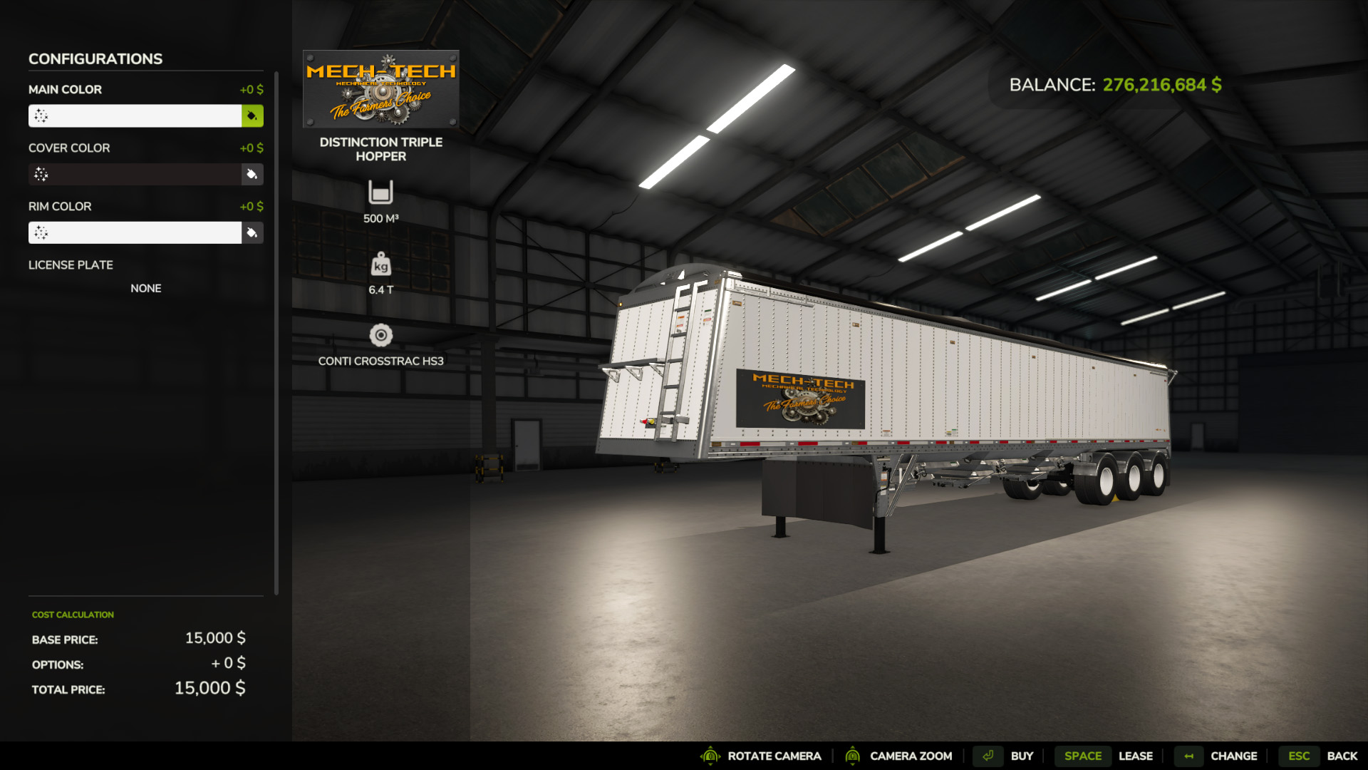 FS25 Bulk Transport Tripple Hopper by Rockhound Modding