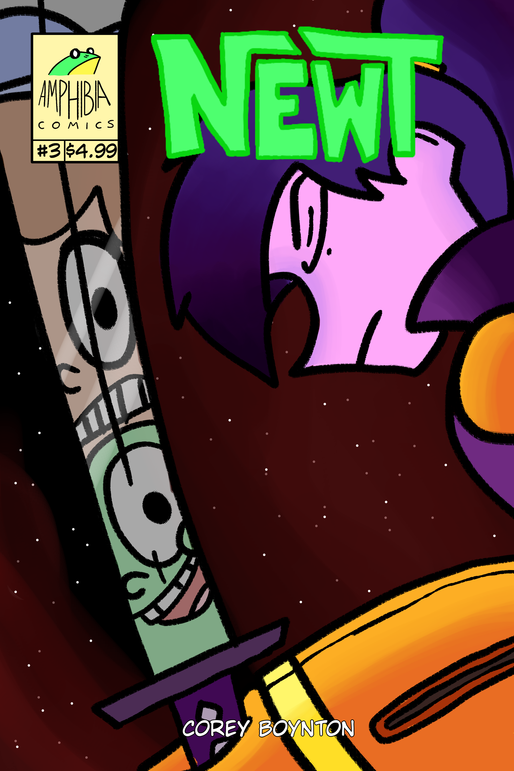 Newt #3 by Amphibia Comics