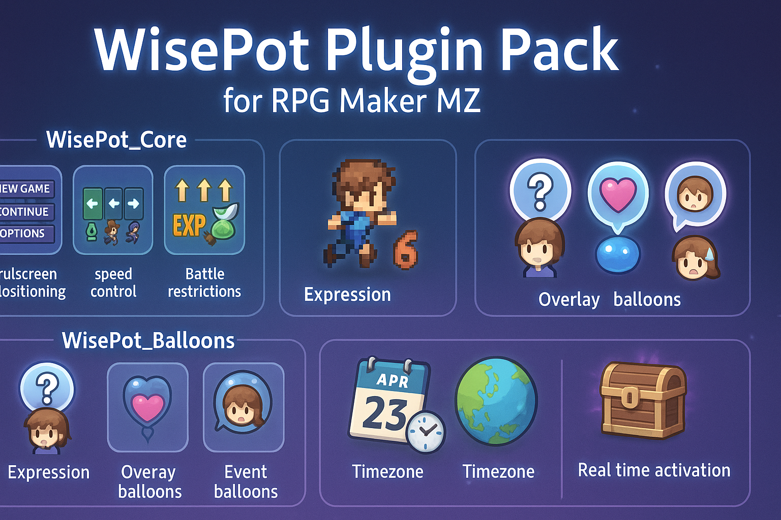 Wisepot Plugins Rpg Maker Mz By Wisepot