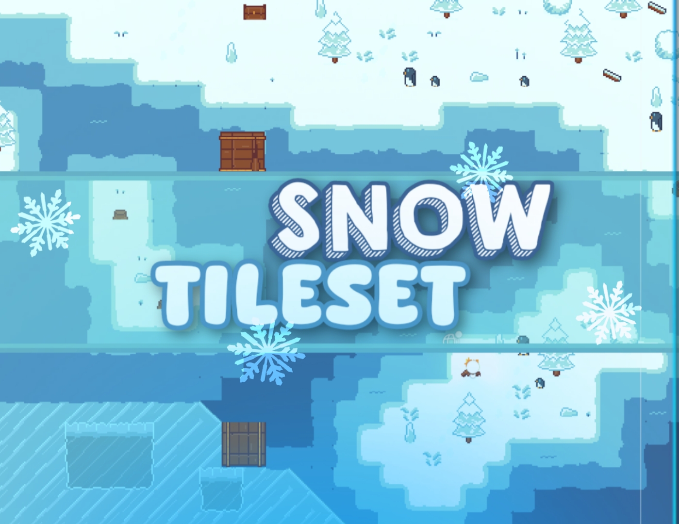 Snow Tileset by Leo36
