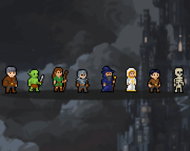 Pixel Saga: The 8 Heroes by DesingDive