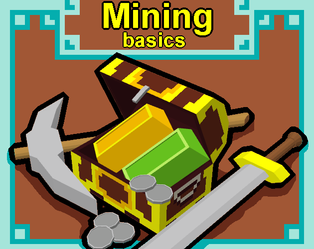 Mining Basic Assets 3d Pixel Texture by DaiceOficial
