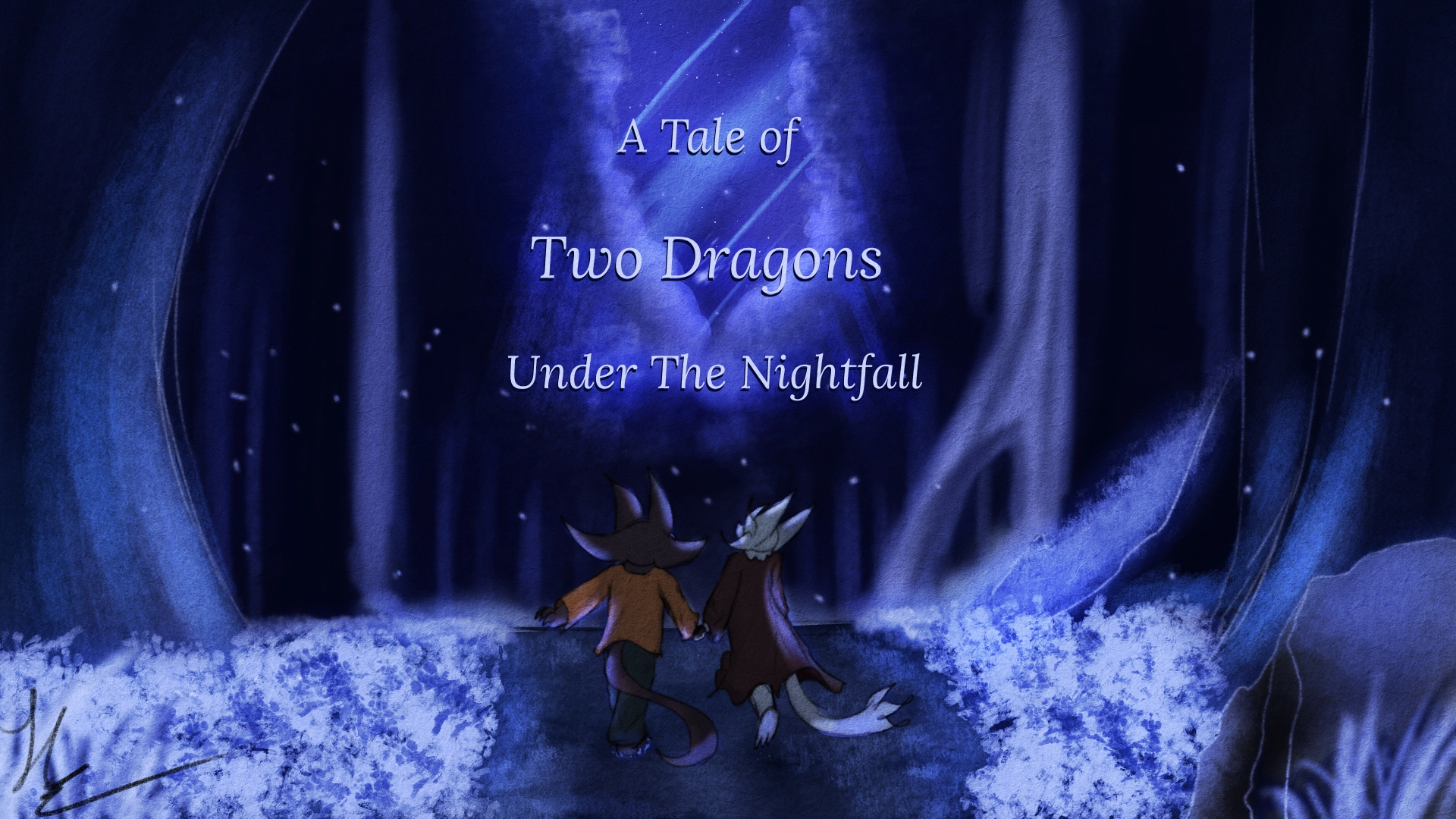 A Tale of Two Dragons Under the Nightfall by Haziq Heartfelt