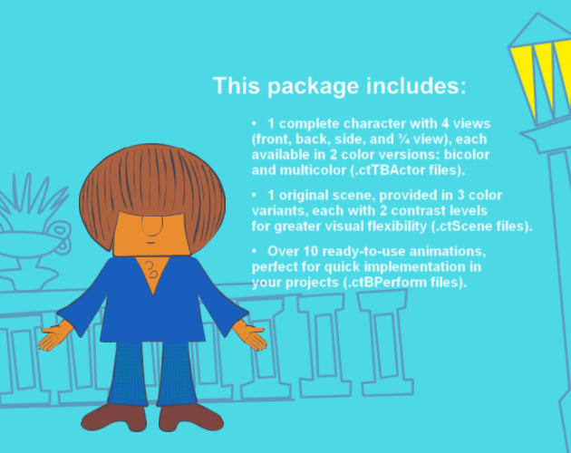 Bob – Character for Cartoon Animator 5 by blaosquirrel