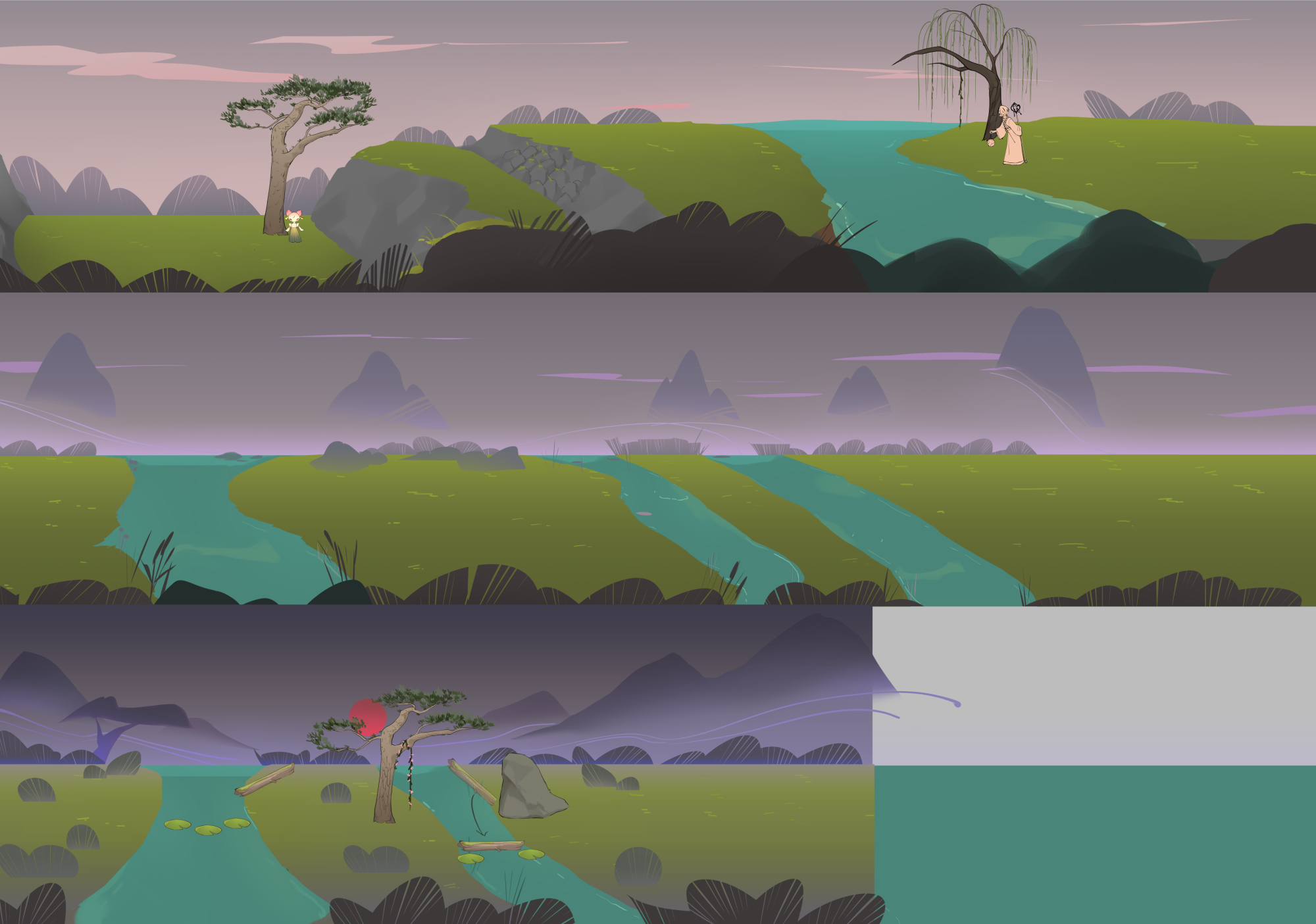 Lotus Child - Reflections upon TGCxCOREBLAZER Game Jam 2025 - itch.io