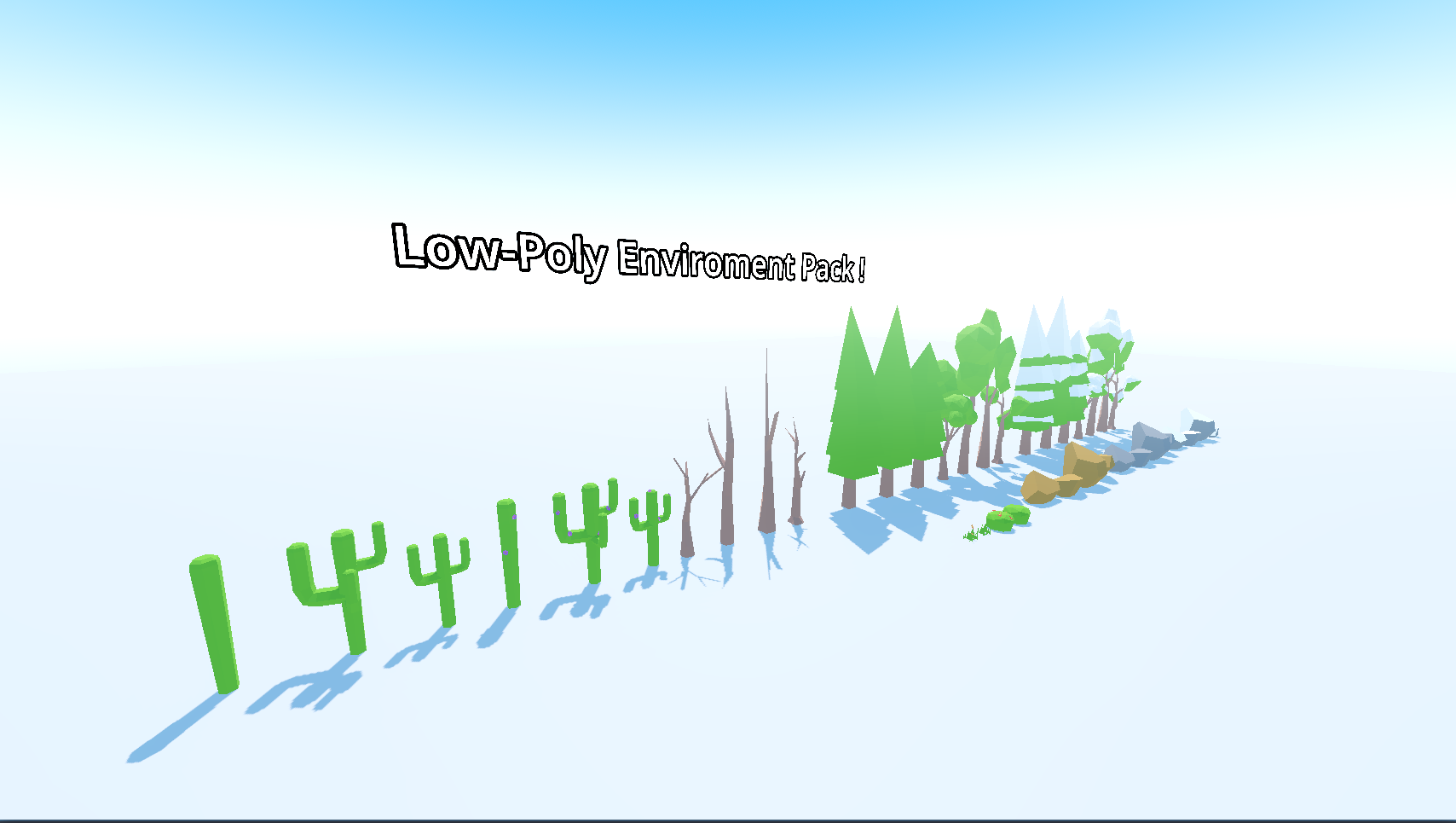 Low Poly Environment Pack by 3DsDiv