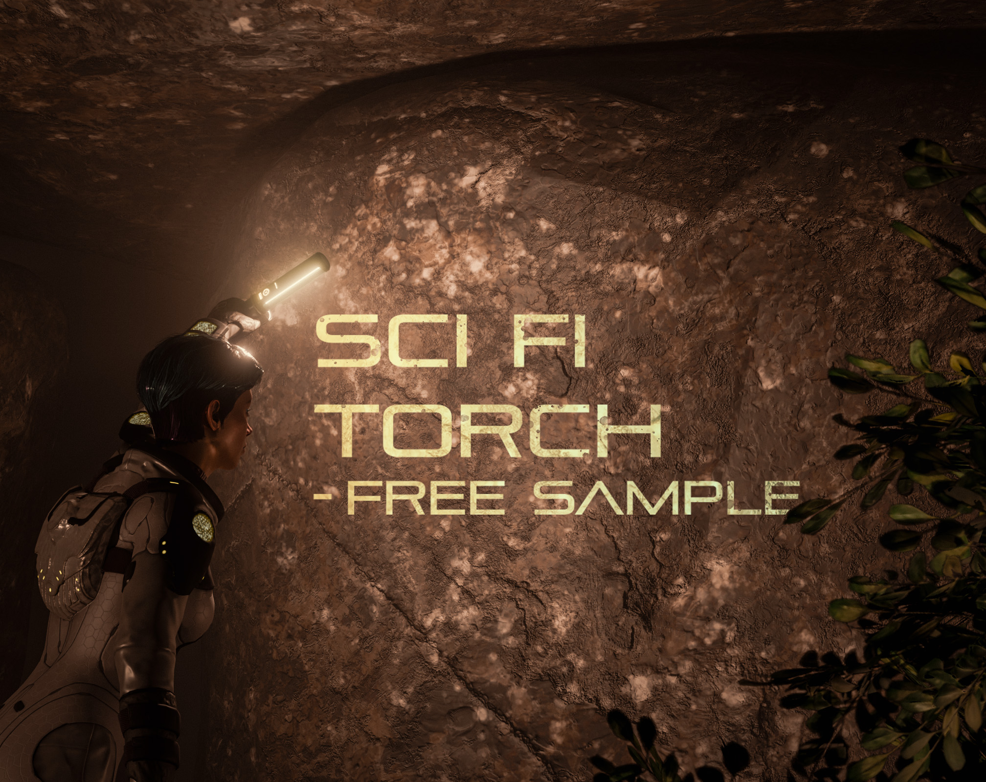Free sample - Explorers Lights Sci-fi Torch by Martin Ljungblad
