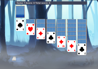 Solitaire and cat by Home Crate Team