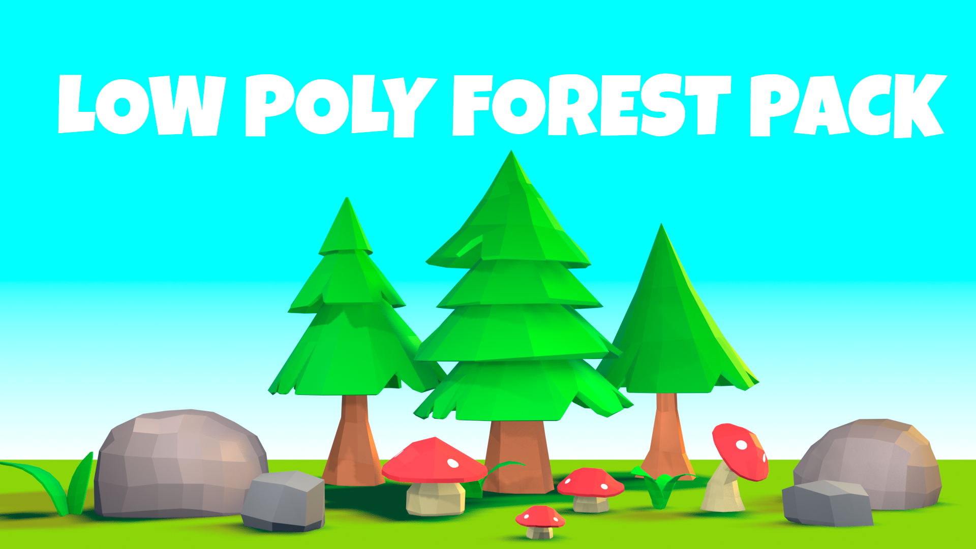 Low Poly - Forest Environment by AlanDrone