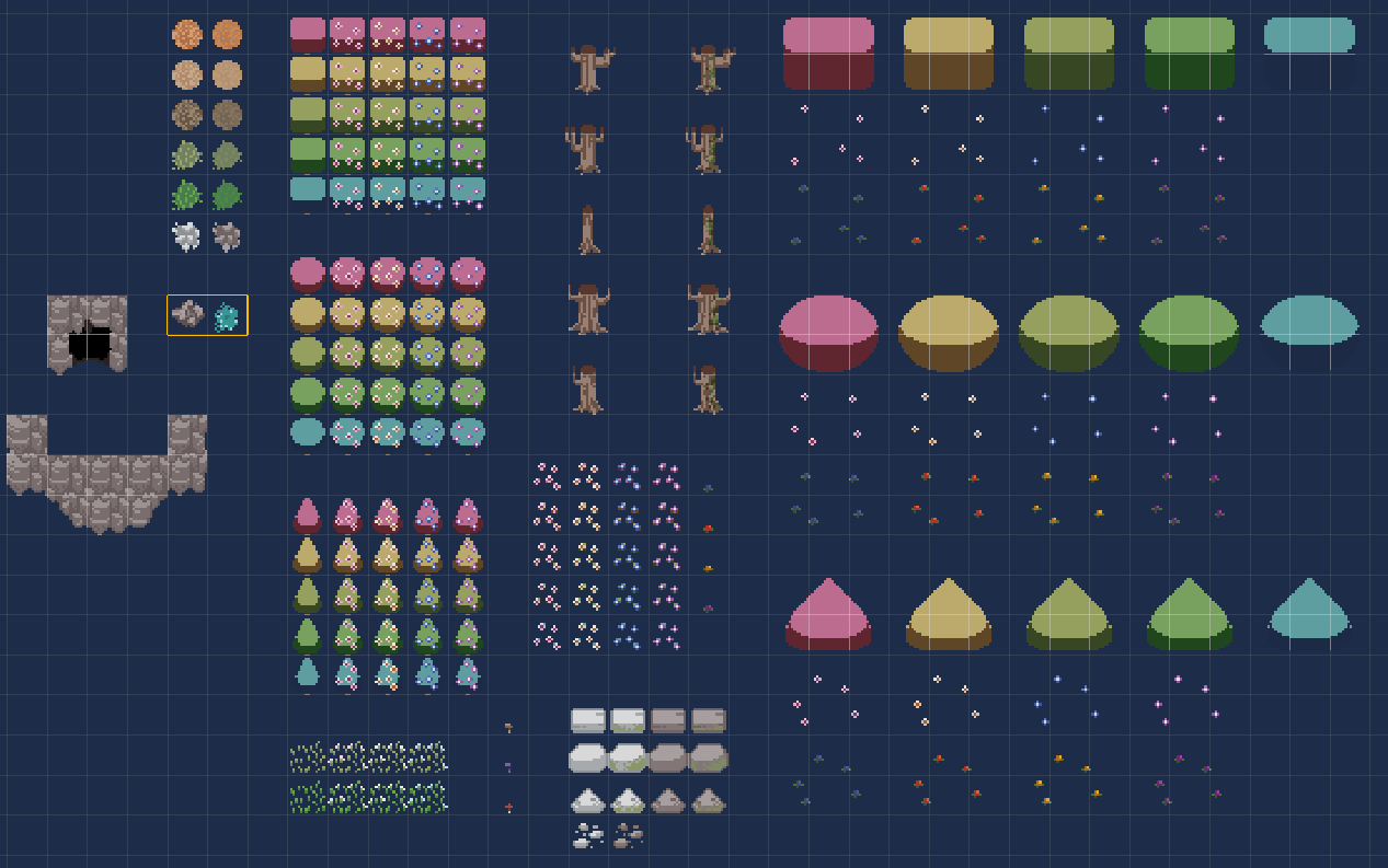 Environment Set 01 - Forest by Guilded Hut Studio
