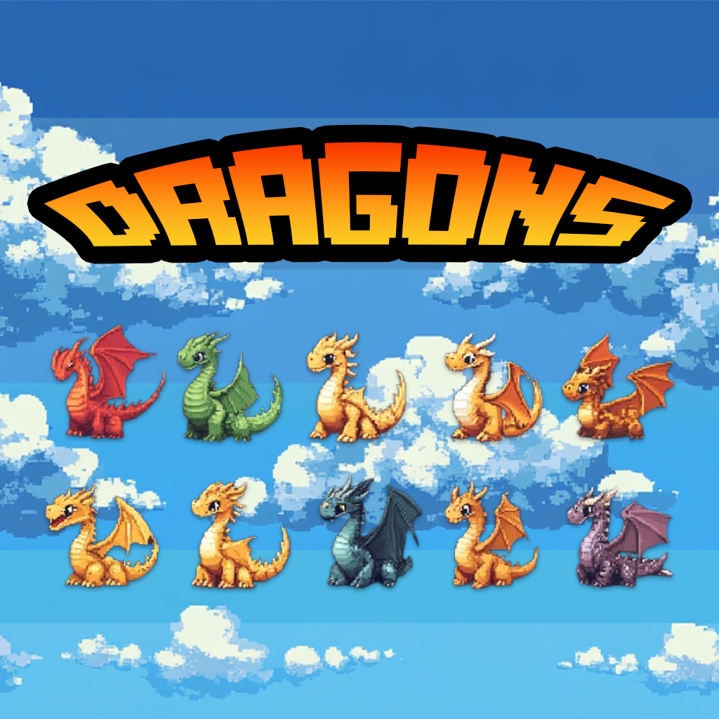 Fantasy Dragon Pack by Pixel_Crown