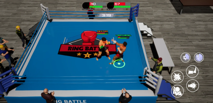 Ring battle by Oscar.Rc