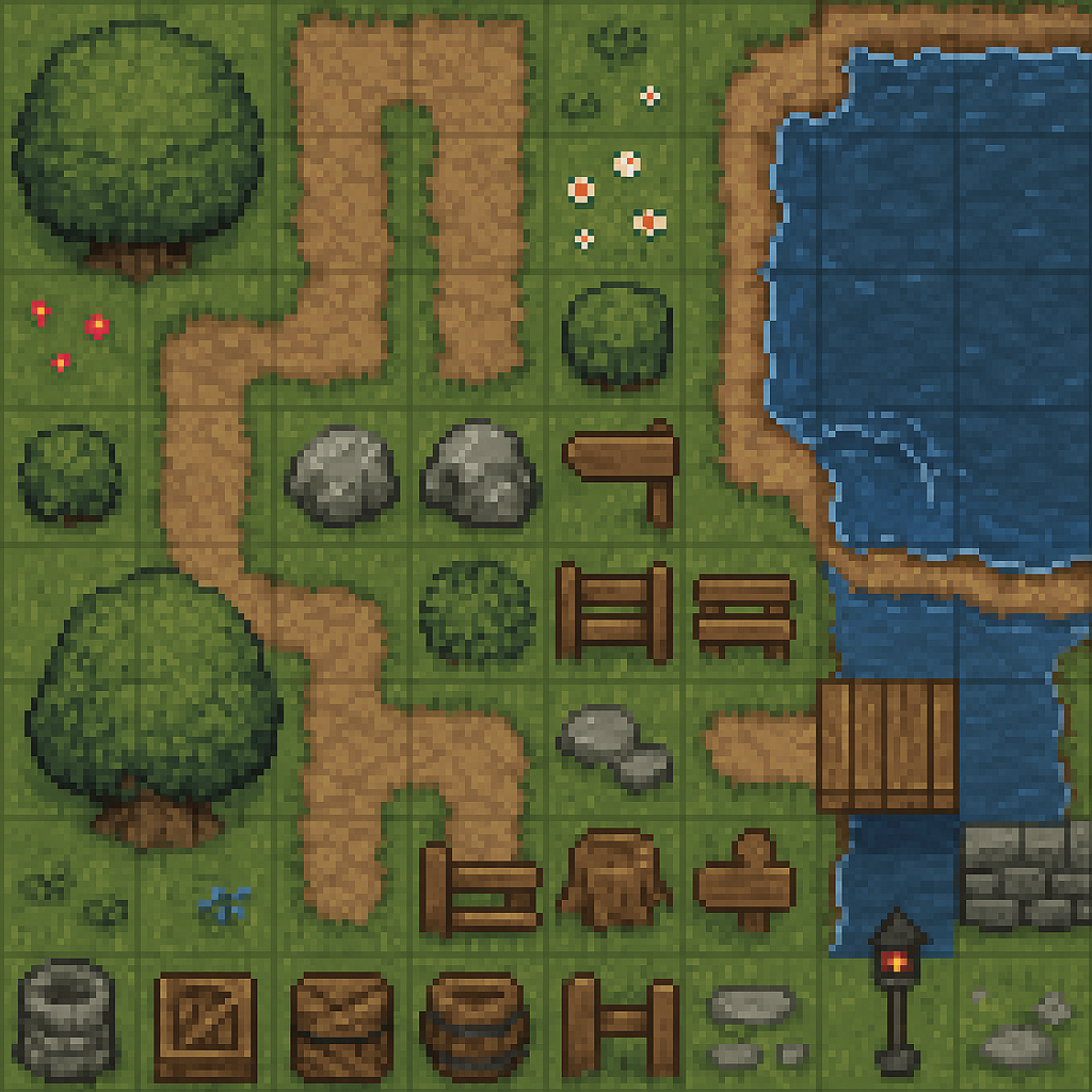 Medieval Village Sprite Pack by DOOM