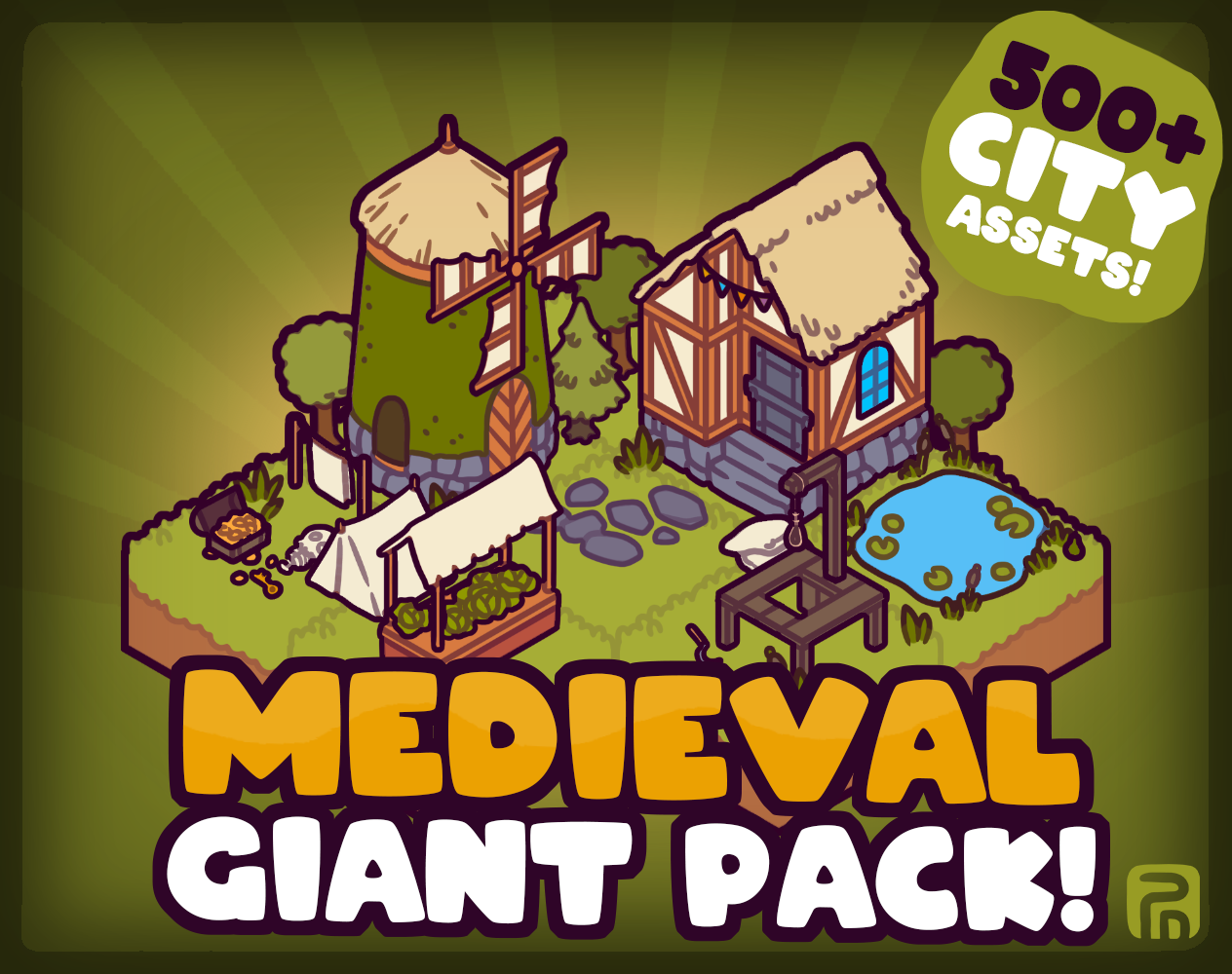 Medieval City Builder Pack (tileset) by Penzilla