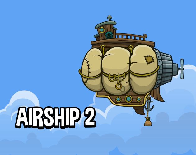 Airship 2 by Robert Brooks - gamedeveloperstudio.com