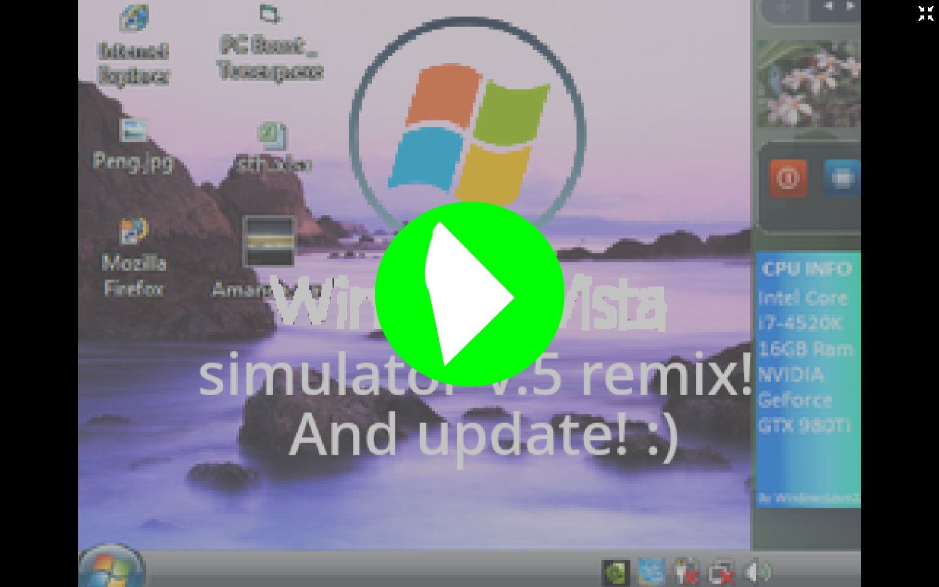 Windows vista simulator V.5 remix! And update! And play! by DIMA24536_2024