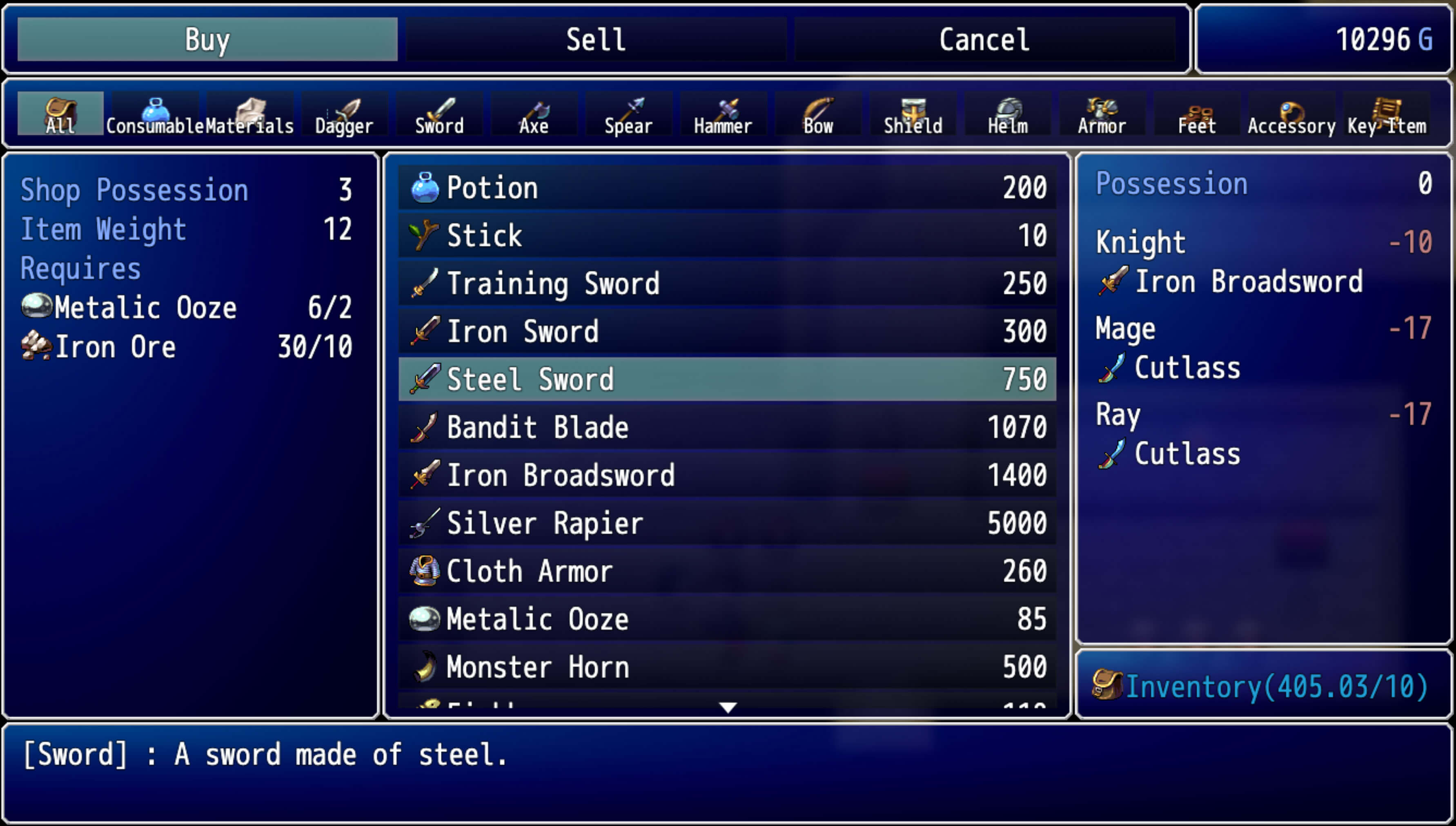 Shop Core - [MZ] by Dungeonmind