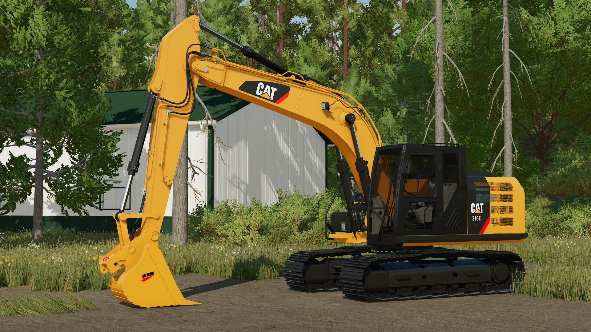 FS22 Cat 316E/F by MC Earthmoving