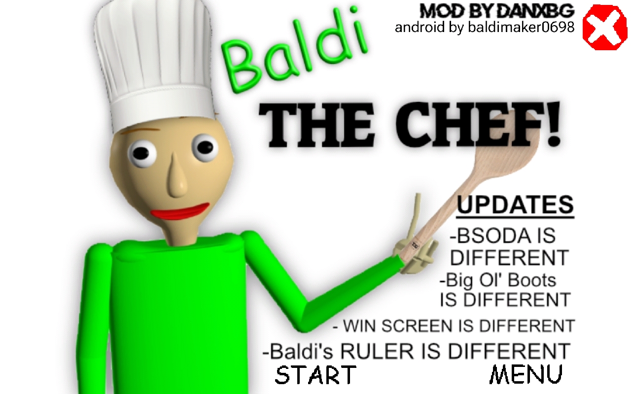 Baldi The Chef Android update by That not noise Office itch.io Account