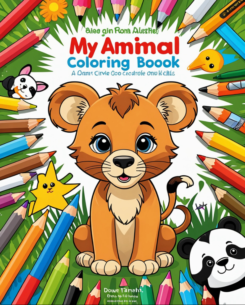 Fun Animal Coloring Pages by Douae