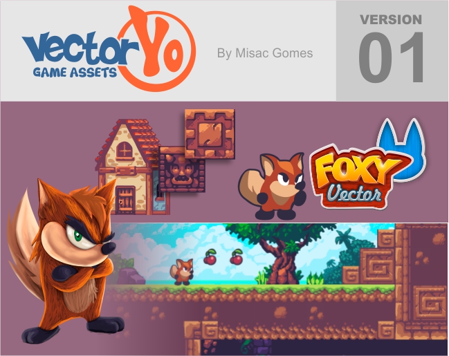 Foxy Vector by misac gomes