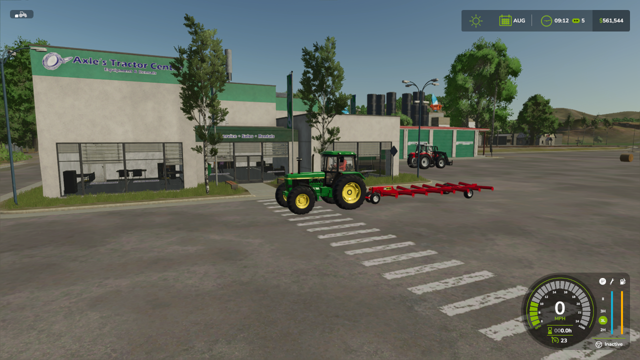 H&S Round Bale Wagon by Wisconsin modding