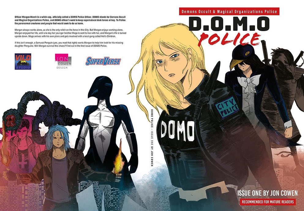 DOMO Police Book one by Vild Comics