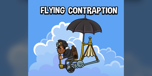 Flying contraption 3 by Robert Brooks - gamedeveloperstudio.com