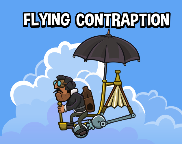 Flying contraption 3 by Robert Brooks - gamedeveloperstudio.com