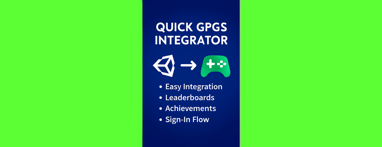 Quick GPGS Integrator for Unity by Kenan'sGames