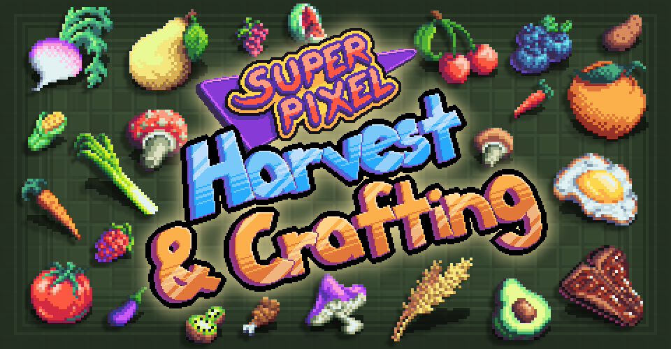 Super Pixel Harvest & Crafting by unTied Games