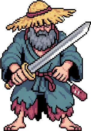 Retro Pixelated 🐉 Eastern Fantasy Mountains Sprite Pack by GameTorch