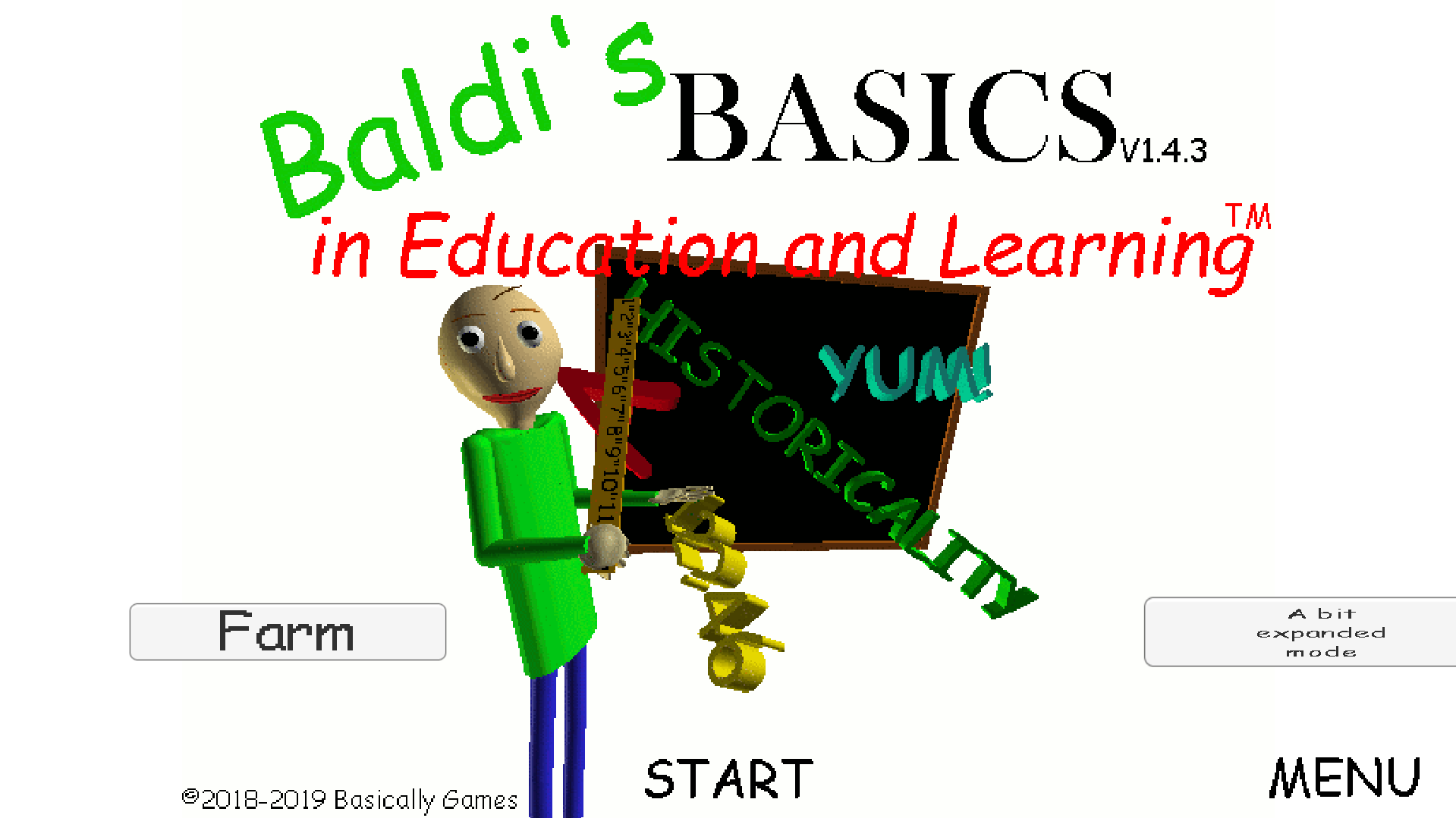 Baldi basic's + demo by Wingsgreen