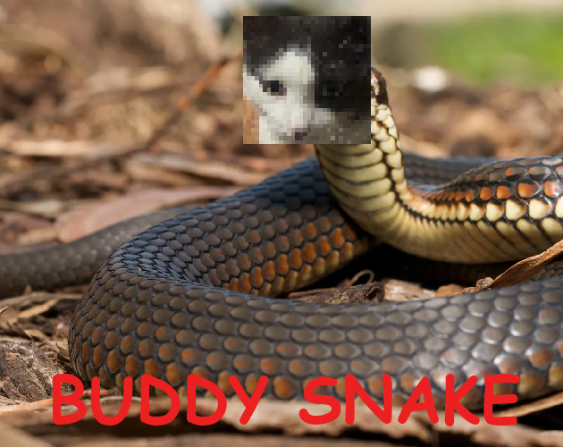 Buddy Snake by gabagoo-grimbo