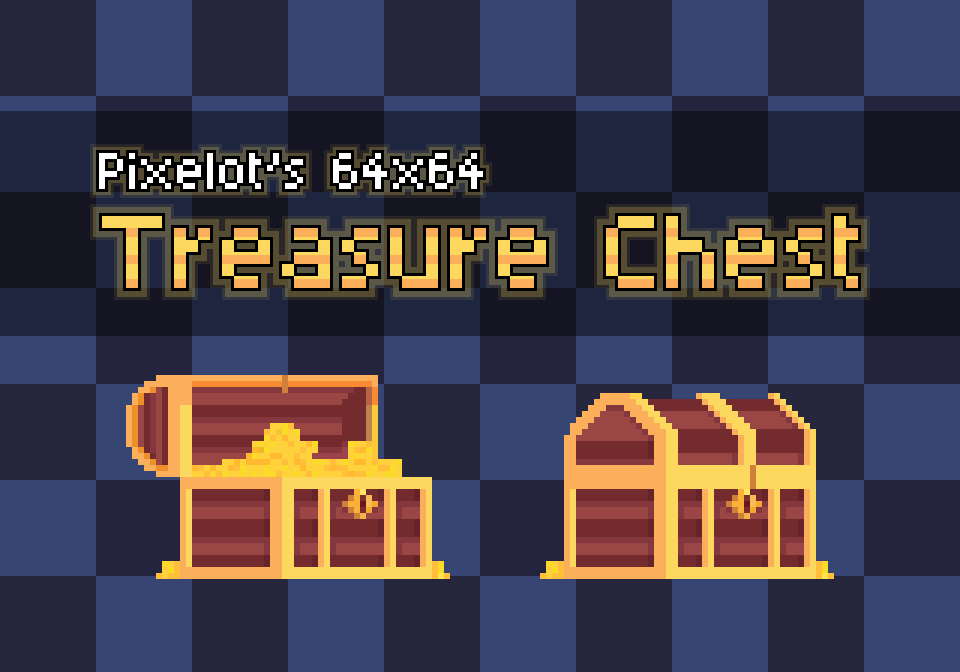 Pixelot's Treasure Chest 64x64 by Pixelot Studio