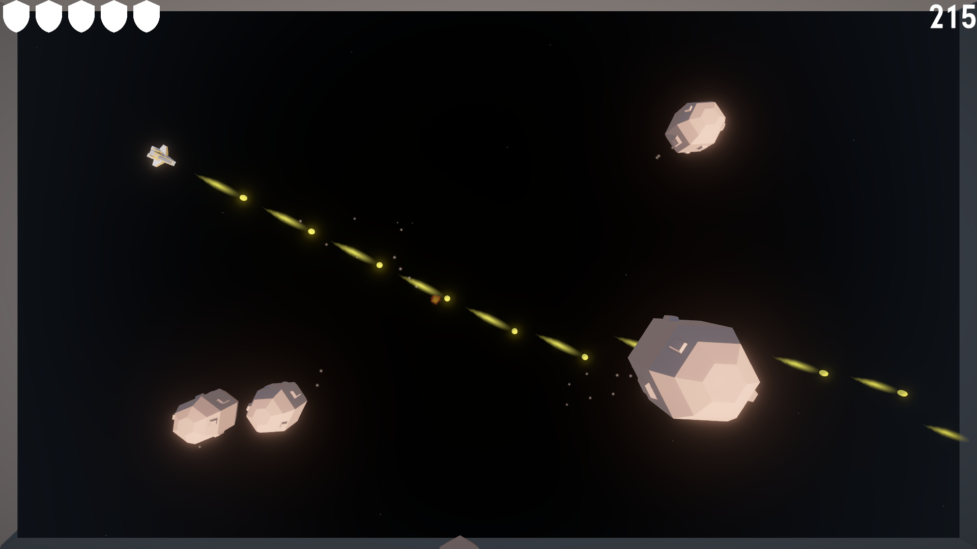 SPACEFIGHT: an 'ASTEROIDS' clone by crater_364